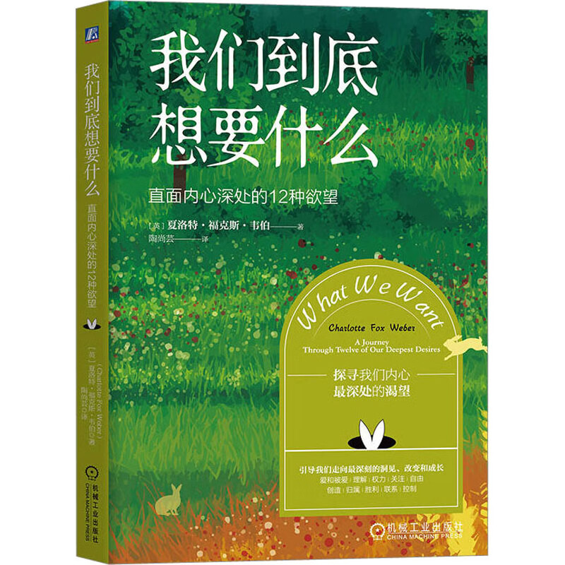 我们到底想要什么 直面内心深处的12种欲望 (英)夏洛特·福克斯·韦伯 陶尚芸 译 书籍 图书