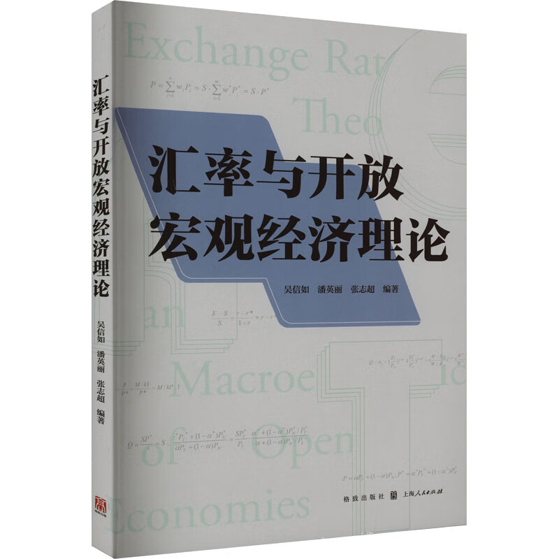 汇率与开放宏观经济理论 图书