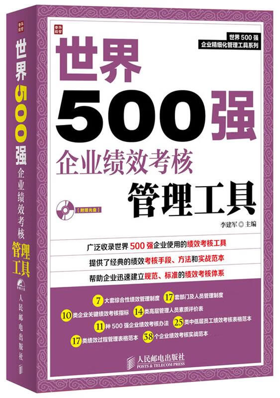 世界500强企业绩效考核管理工具 李建军 编