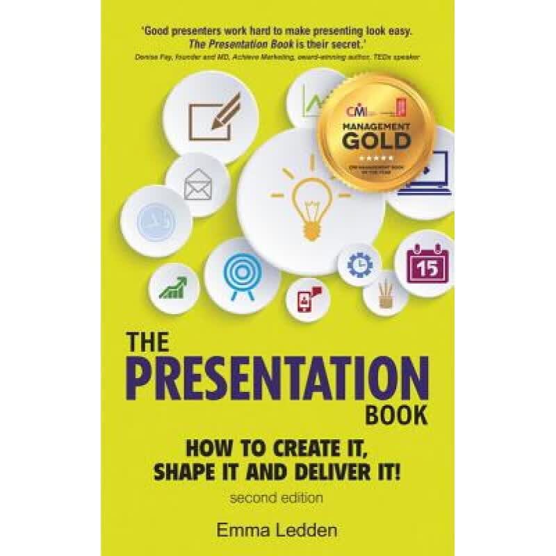 现货 演讲手册 The Presentation Book: How to Create It...
