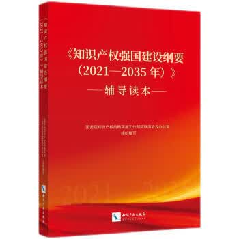 《知识产权强国建设纲要 国务院知识产权战略实施工作部际联席会议办公室 著 知识产权出版社