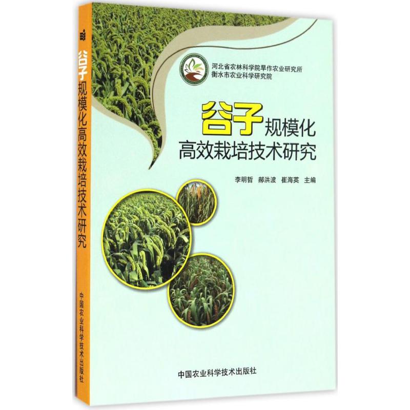 谷子规模化高效栽培技术研究 李明哲,郝洪波,崔海英 主编 书籍