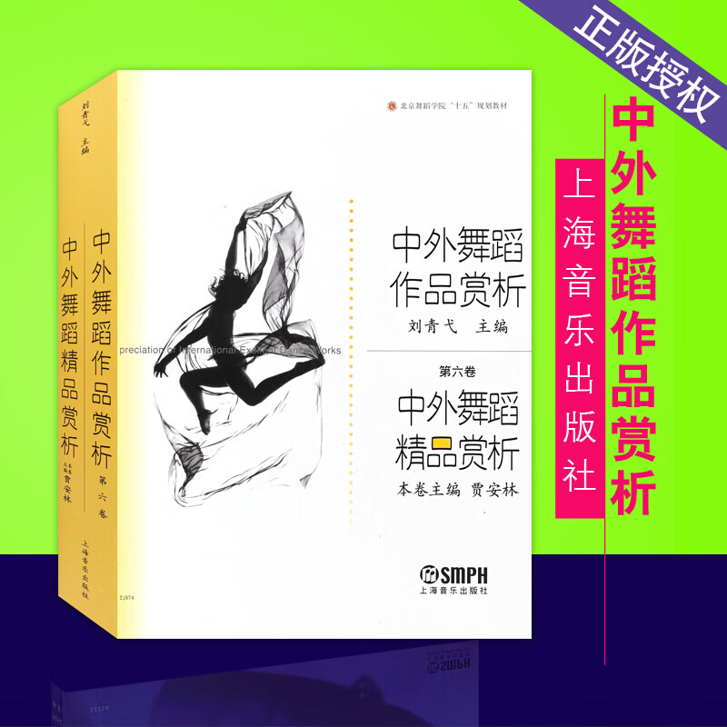 中外舞蹈作品赏析第六卷 中外舞蹈精品赏析 舞蹈知识教材书籍 舞蹈作品知识舞蹈制作编辑参考书籍