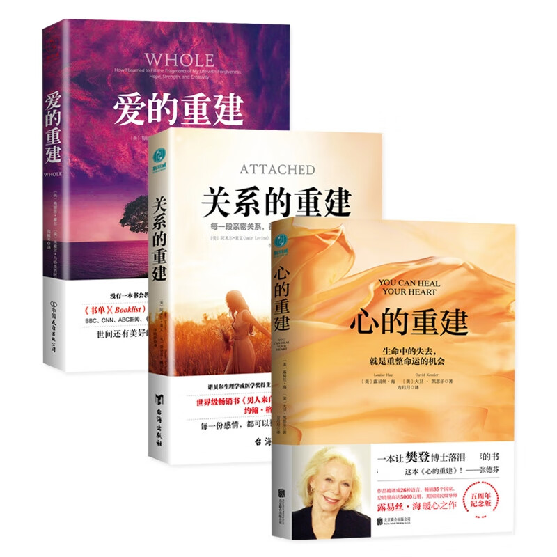 爱的重建+关系的重建+心的重建 共3册 (美)露易丝·海 大卫·凯思乐