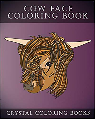 Cow Coloring Book: 30 Simple Line