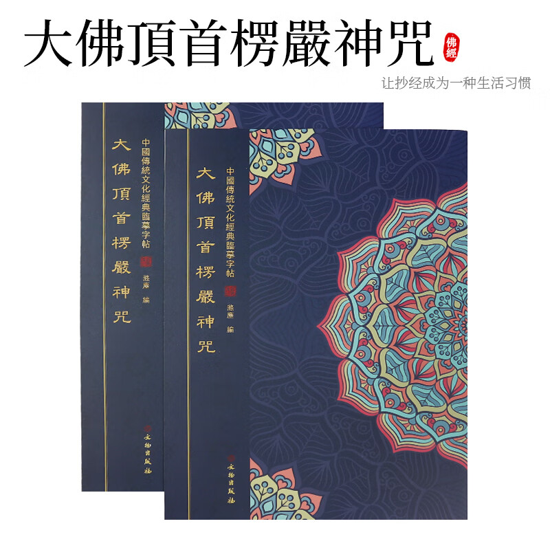 楞严咒经书抄经本楞严经手抄本临摹硬笔字结缘复古