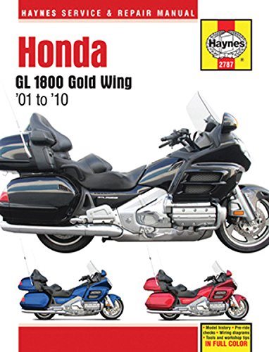 Honda GL1800 Gold Wing 1800 (01-10) Haynes Repair Manual