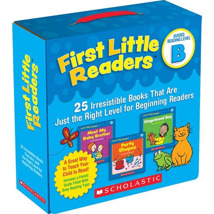 学乐First Little Readers Level B 小读者英文原版分级阅读绘本现货2级25本4-8岁儿童少儿英语阅读图书籍