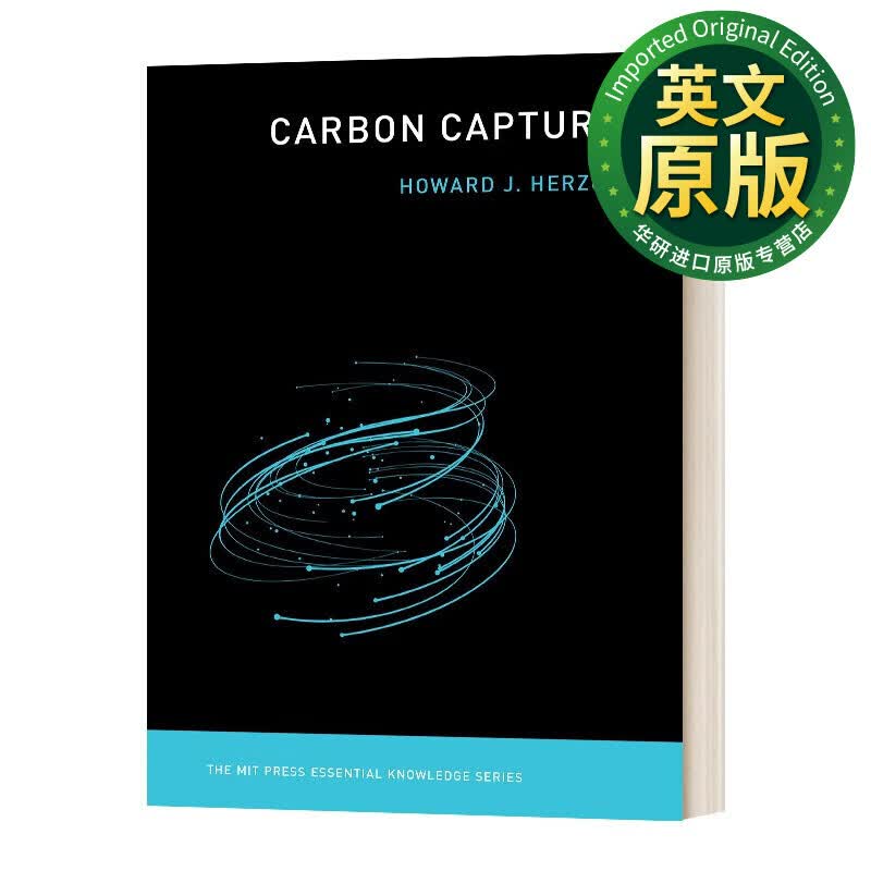 华研原版 Carbon Capture 碳捕捉 MIT新概念知识读本 英文版 进口英语原版书籍 英文原版