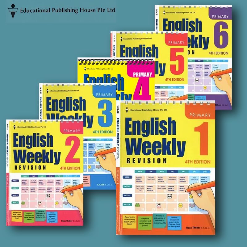 新加坡小学 每周英语复习English Weekly多题型备考AEIS畅销 1-6年级6本