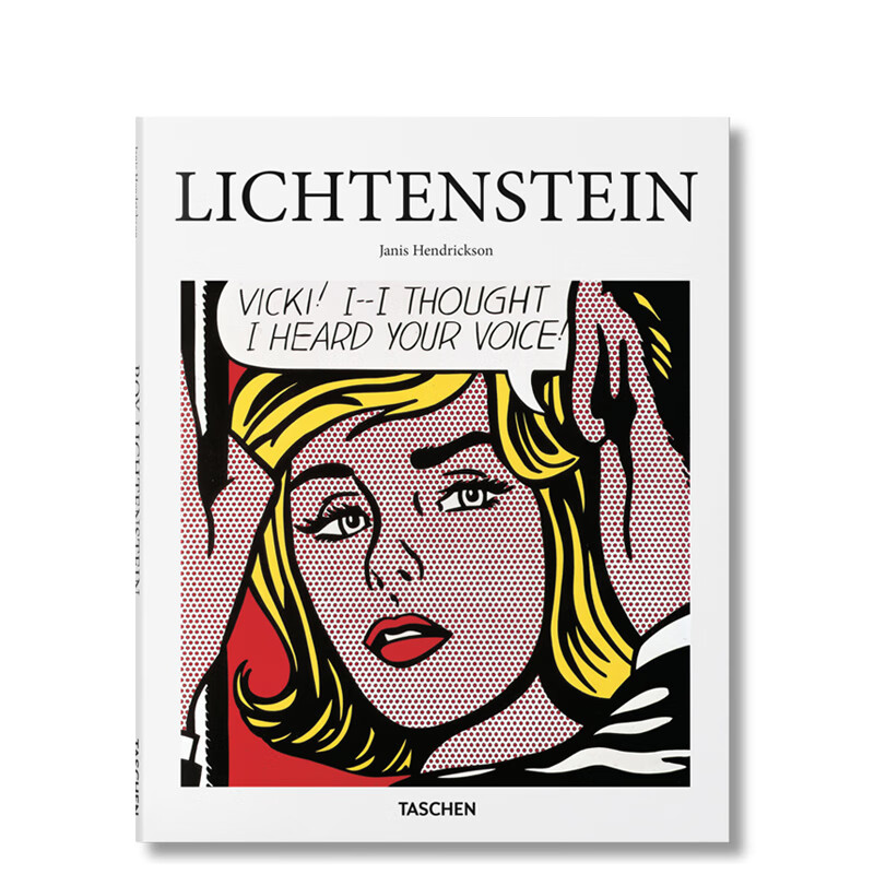 [Basic Art]LICHTENSTEIN利希滕斯坦 波普艺术流行绘画作品集画册英文原版图书