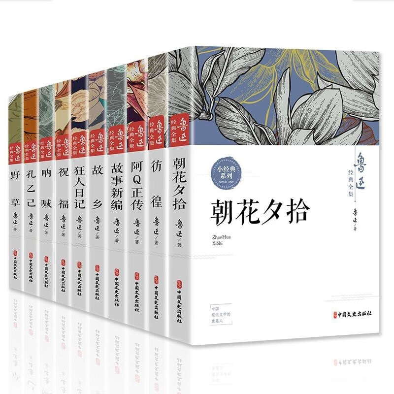鲁迅全集10册 杂文小说散文集 朝花夕拾呐喊彷徨阿q正传故事新编故乡狂人日记祝福孔乙己野草
