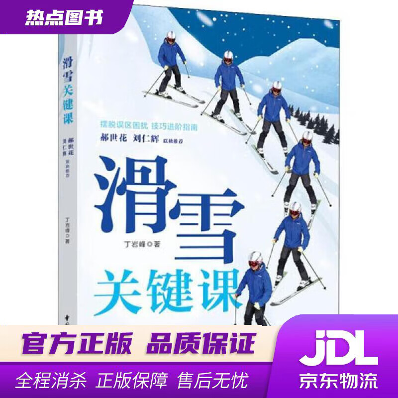 【 官方】滑雪关键课 丁岩峰 中国轻工业出版社有限公司