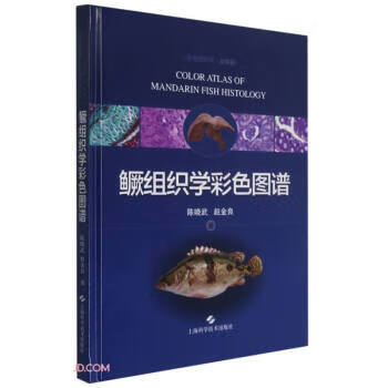 鳜组织学彩色图谱 陈晓武,赵金良 著 上海科学技术出版社 9787547853290