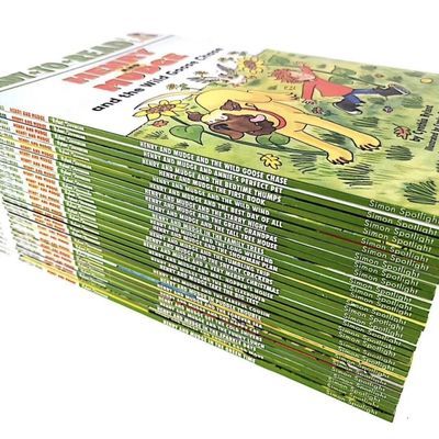 点读版亨利和马吉1-28册HenryandMudge礼盒装线装+胶装 点读版亨利和马吉1-28册HenryandMu andMu