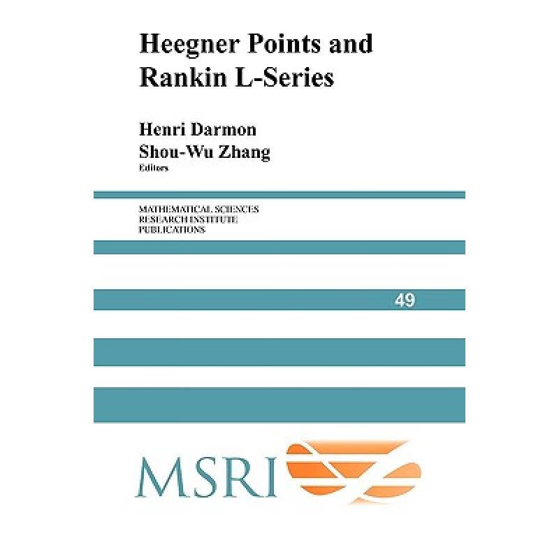 Heegner Points and Rankin L-Series: - Heegne...