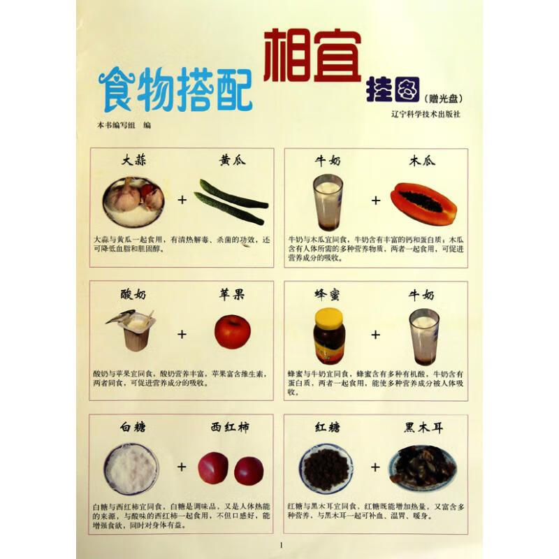 食物搭配相宜挂图 本书编写组 编 书籍