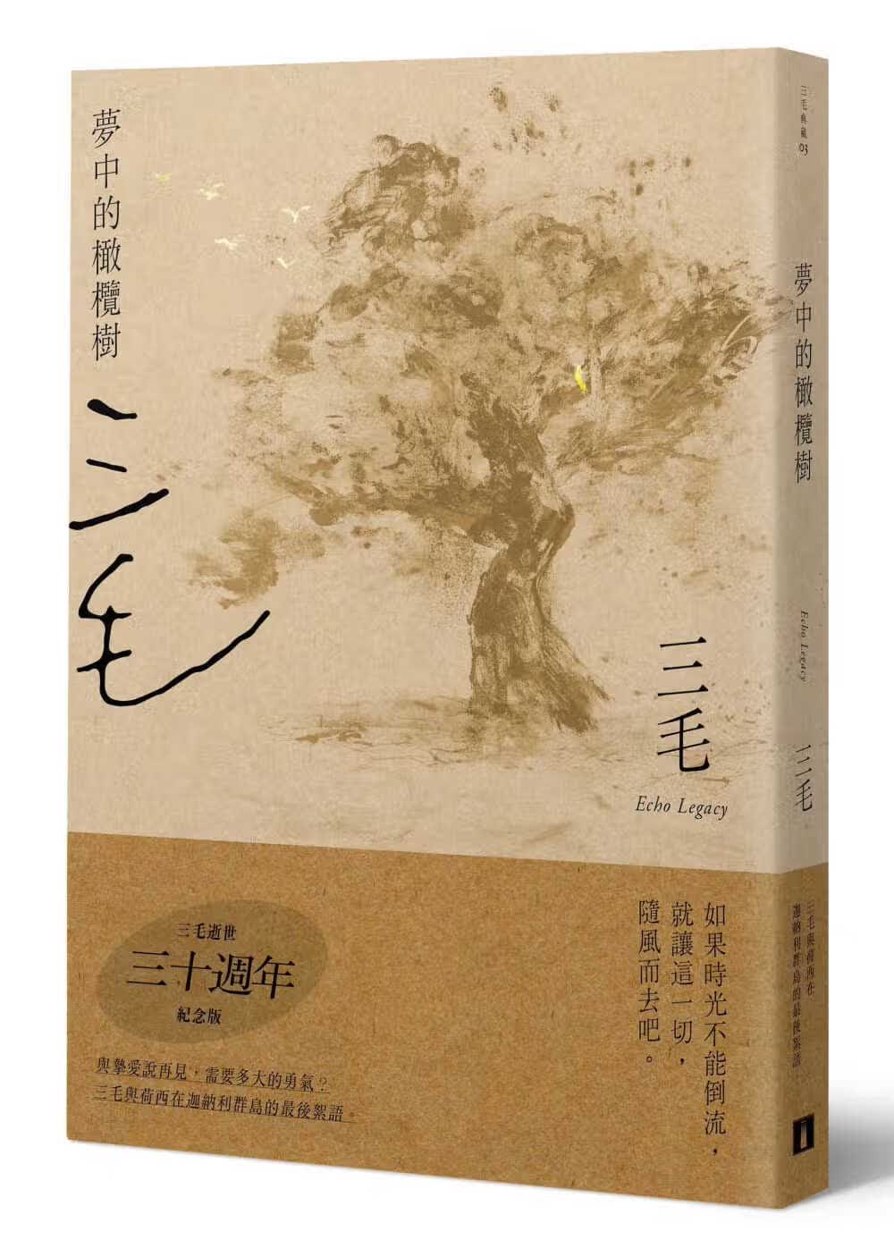 预售 原版进口书 三毛梦中的橄榄树【三毛逝世30周年纪念版】皇冠