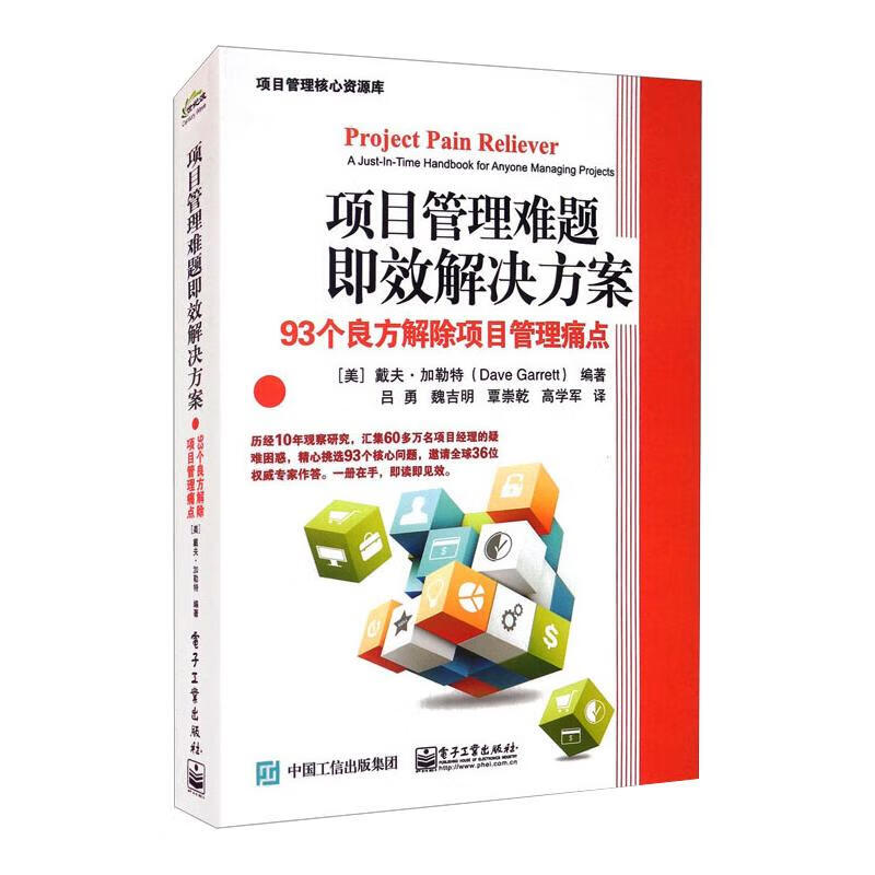 项目管理难题即效解决方案 93个良方解除项目管理痛点 图书