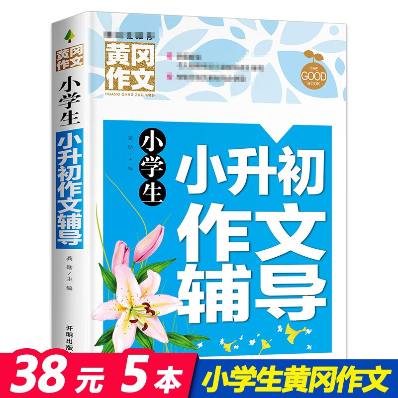 [选5本35元]小学生小升初作文辅导 小学生黄冈作文五六年级小升初语文作文写作范文素材辅导大全