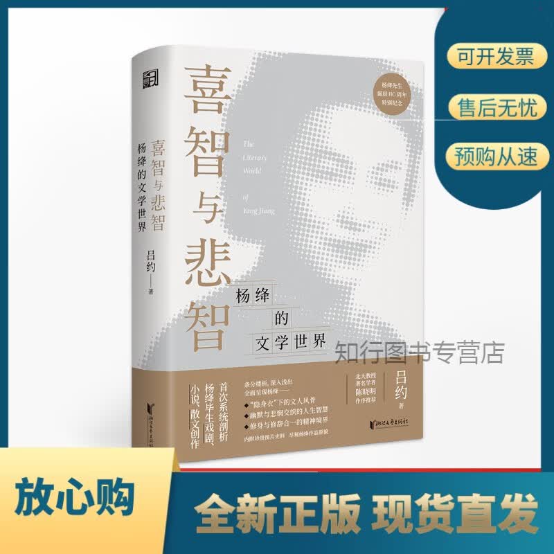 喜智与悲智——杨绛的文学世界 吕约文学评论人生智慧洗澡我们仨干校六记走到人生边上将饮茶隐身衣