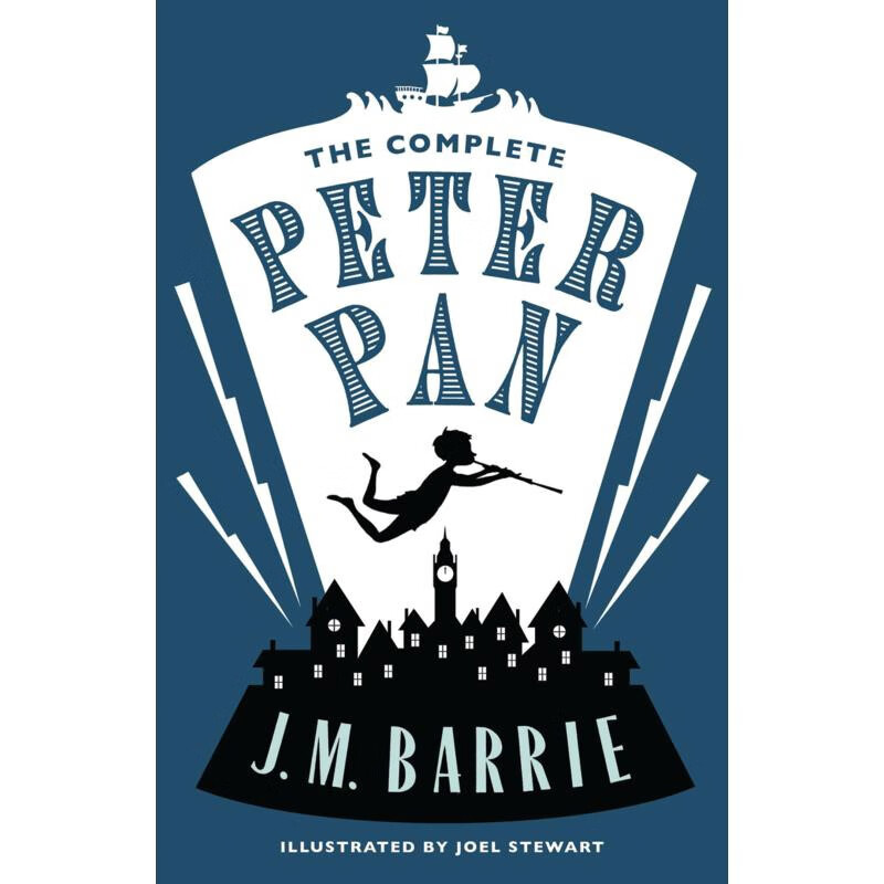 【中图原版】儿童文学经典小飞侠彼得潘 The Complete Peter Pan 儿童文学故事带插