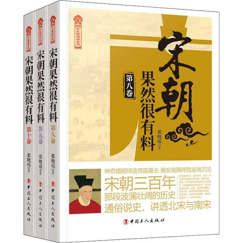 宋朝果然很有料(下部·南宋)(8-10) 张晓珉 书籍
