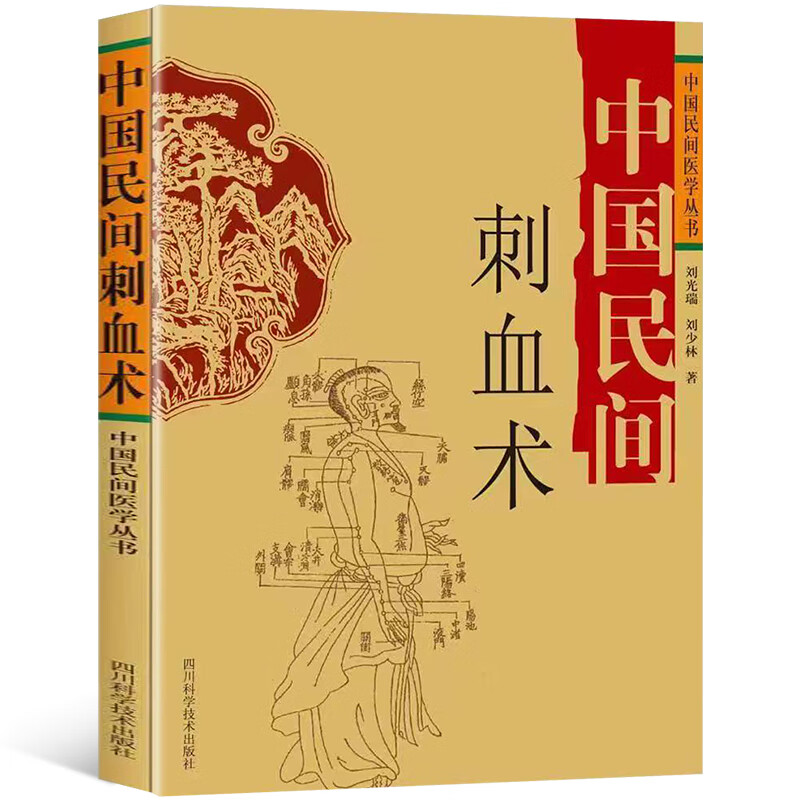 中国民间刺血术中医大全中国民间医学丛书 小方治大病 民间治病手法 单方草药 临床经验 良法良药刘光瑞著