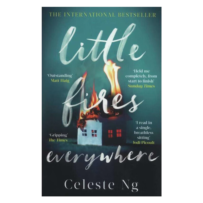 【中图原版】遍地小火苗 Little Fires Everywhere 人生故事 英文原版进口
