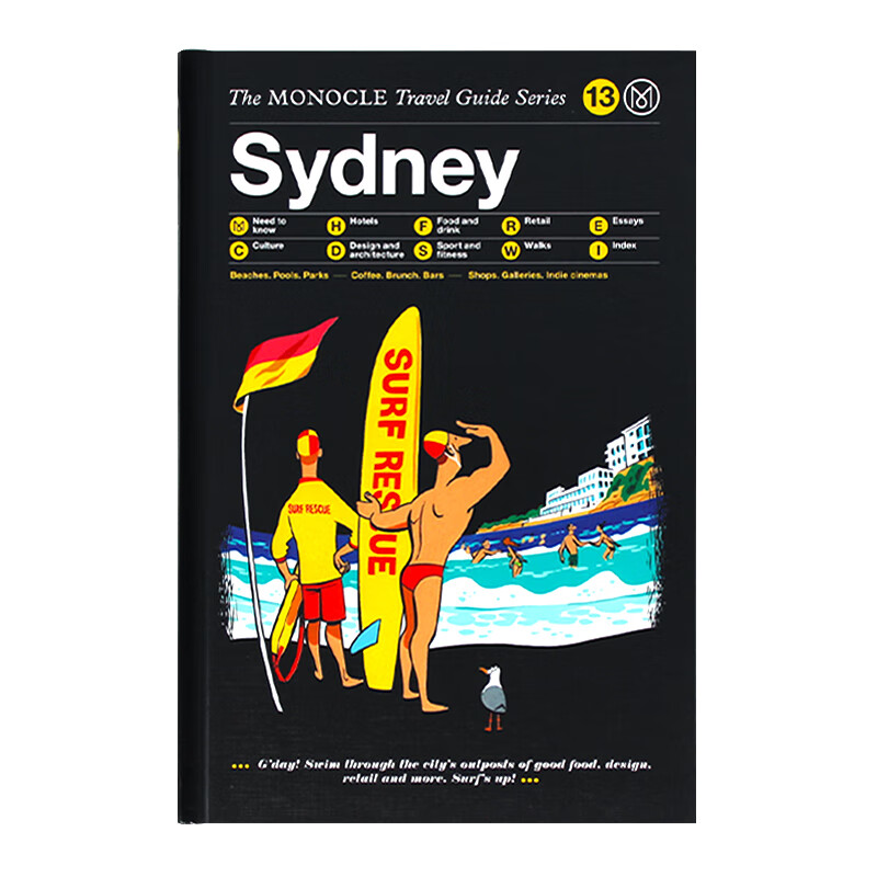 现货 Sydney: The Monocle Travel Guide Series 悉尼 城市旅行指南 英文原版
