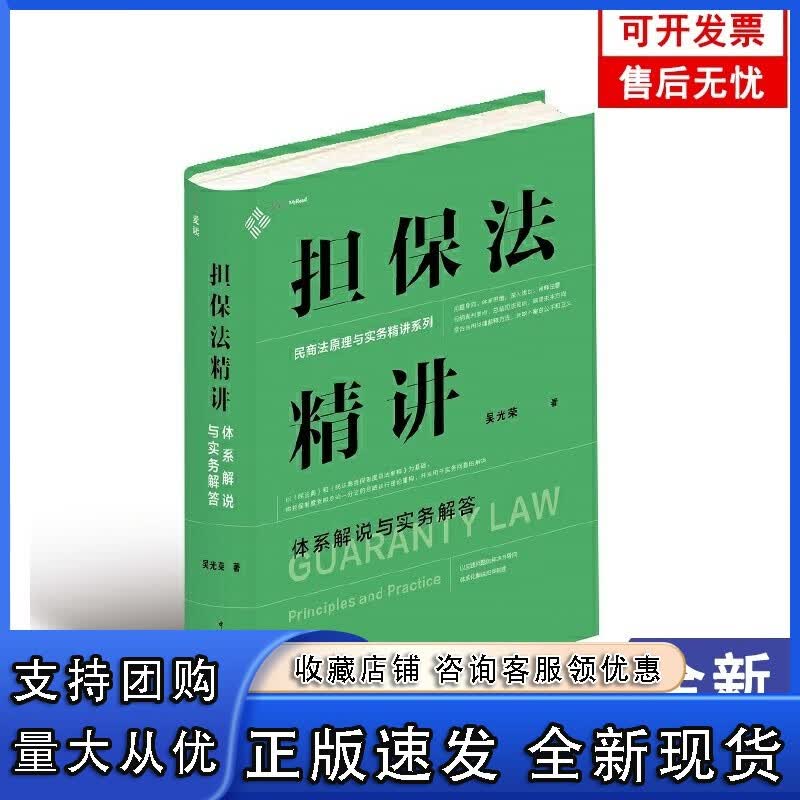 担保法精讲：体系解说与实务解答