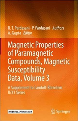 Magnetic Properties of Paramagnetic Compounds, M