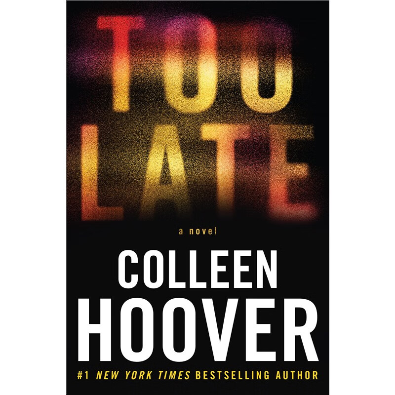 Too Late:The darkest thriller of the year