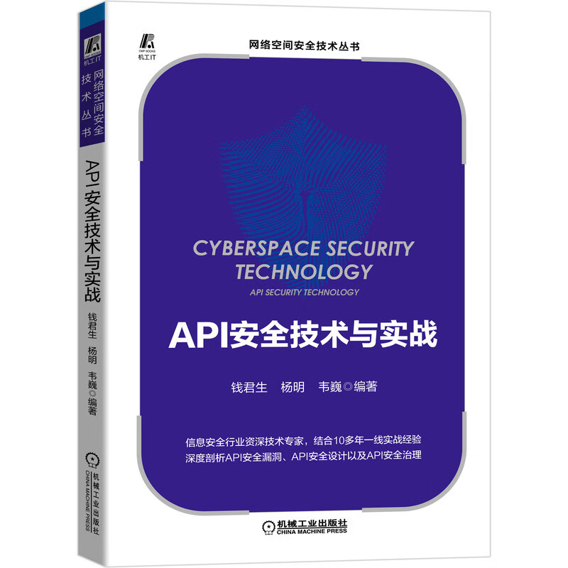 API安全技术与实战 钱君生 杨明 韦巍 API安全漏洞 API安全设计 API安全