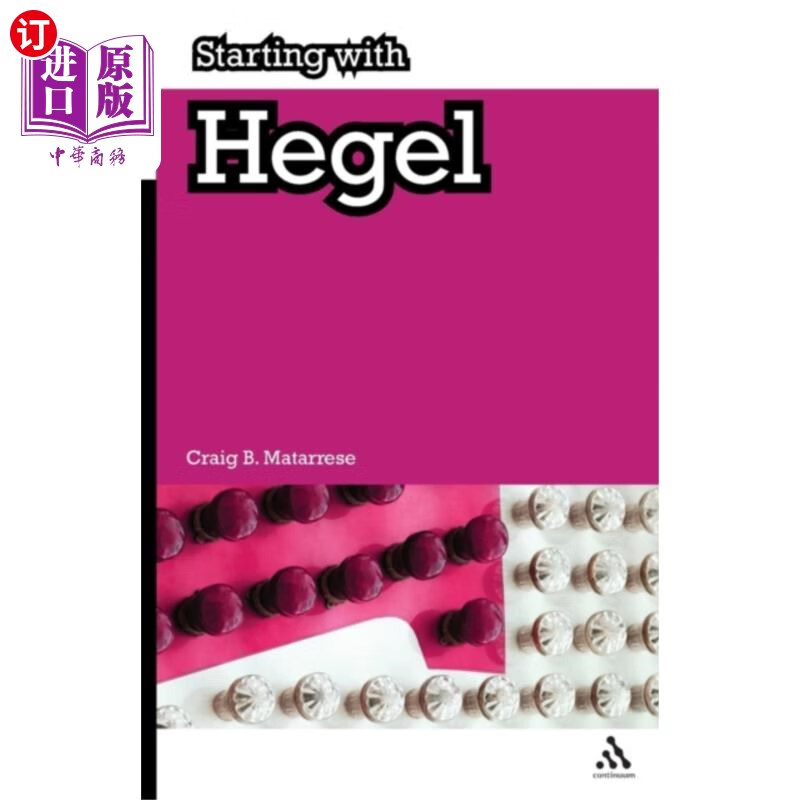 海外直订Starting with Hegel 从黑格尔开始
