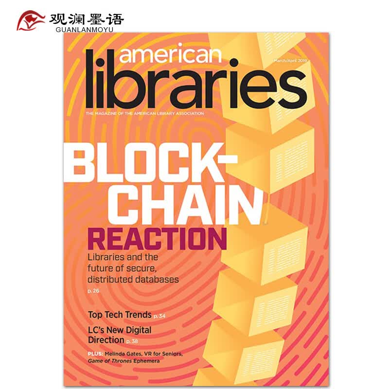 American Libraries 美国图书馆学杂志 2023年 2019年3/4月合刊