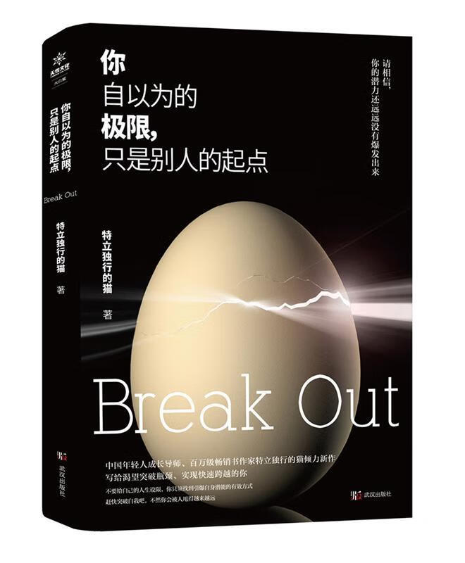 你自以为的极限，只是别人的起点 特立独行的猫 武汉出版社
