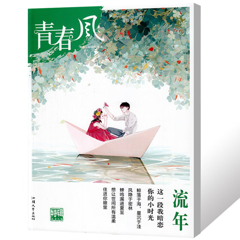 疯狂阅读青春风特辑2023版全套4本+赠书2本总6本打包 倾城/流年/微凉/迷蝶 励志文学图书天星教育年度特辑校园文学书 【2021版】流年