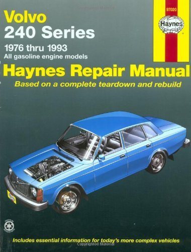 Volvo 240 Series petrol (1976-1993) Haynes Repair Manual (USA)