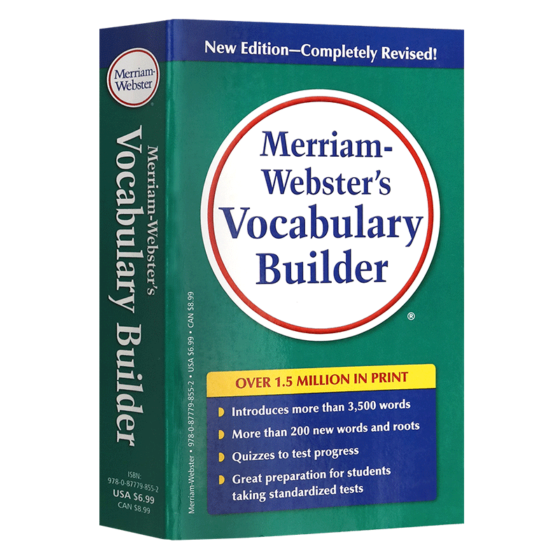 韦氏字根词典进口 Vocabulary Builder Merriam Websters 英文原