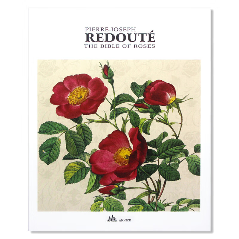 【封面随机】现货 Redoute the bible of rose 英文原版 宫廷画师雷杜德手绘玫瑰花图谱雷杜德画集画册畅