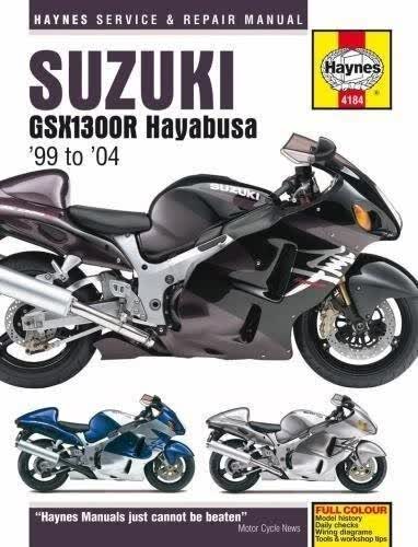 Suzuki GSX1300R Hayabusa (99 - 13) Haynes Repair Manual