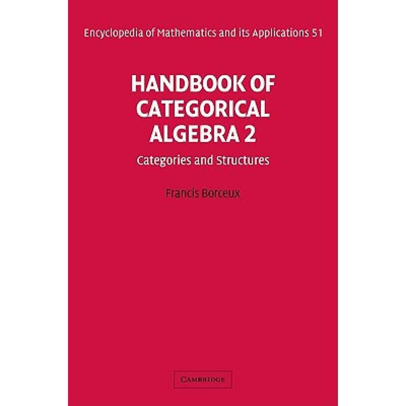Handbook of Categorical Algebra: Volume 2, C...