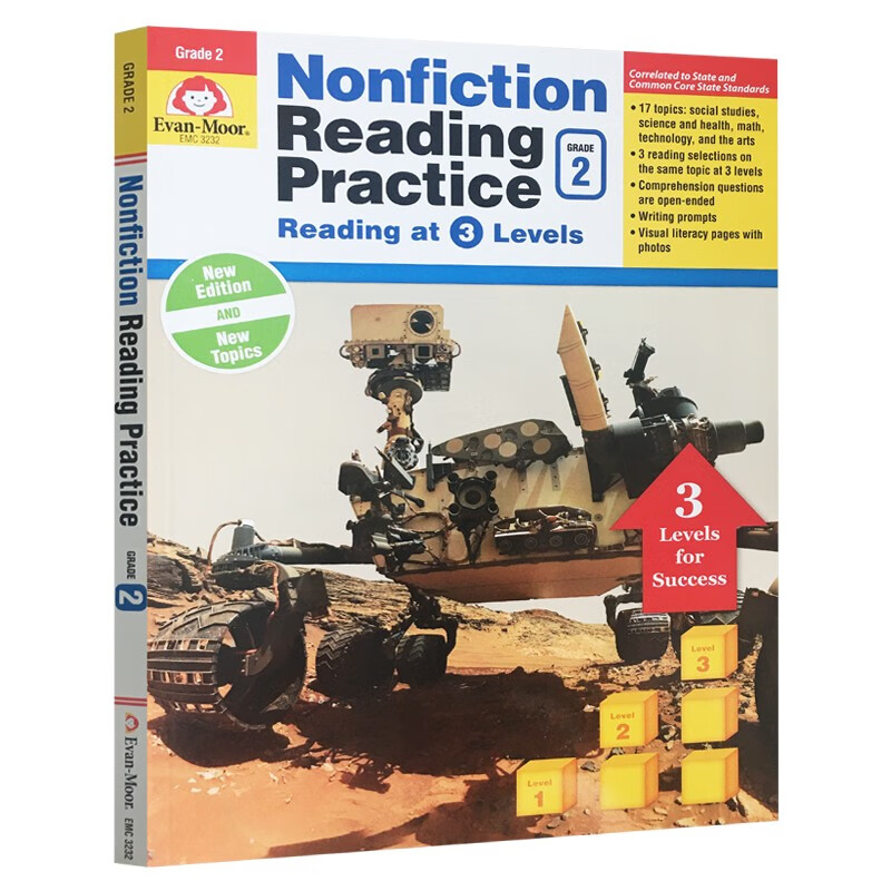 Evan-Moor Nonfiction Reading Practice Grade 2 非虚构类文学阅读练习 二年级 美国加州教辅
