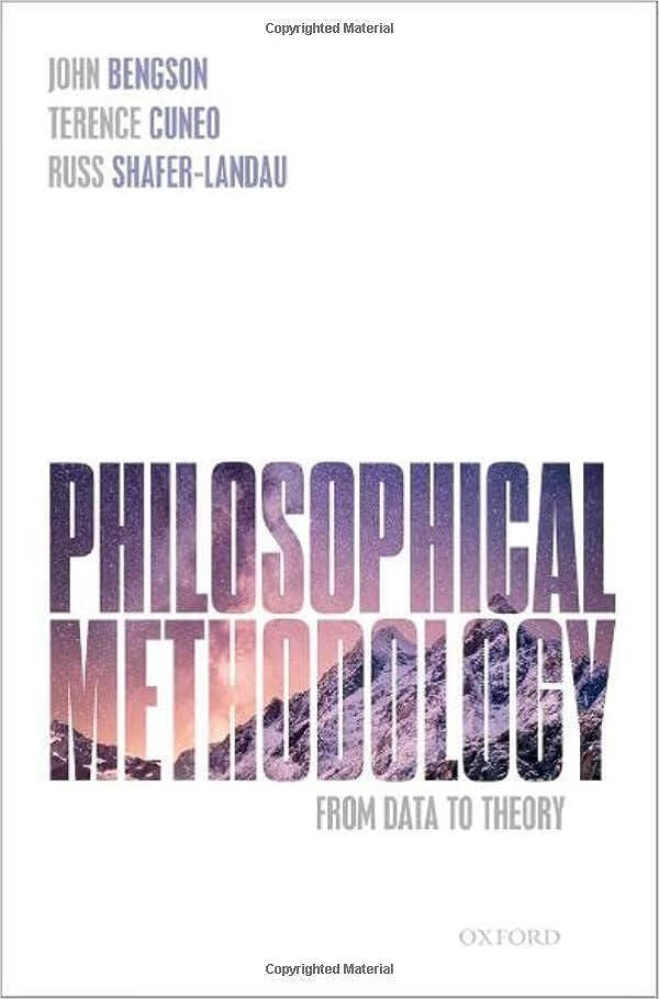 哲学方法论：从数据到理论 Philosophical Methodology