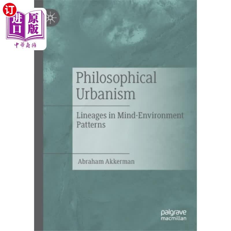 海外直订Philosophical Urbanism 哲学城市主义