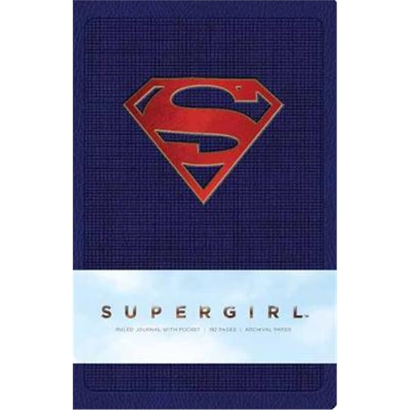 Supergirl hardcover Ruled Journal
