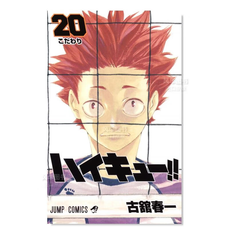 日版漫画 排球少年！！20 ハイキュ—!! 古馆春一 日本漫画书 集英社