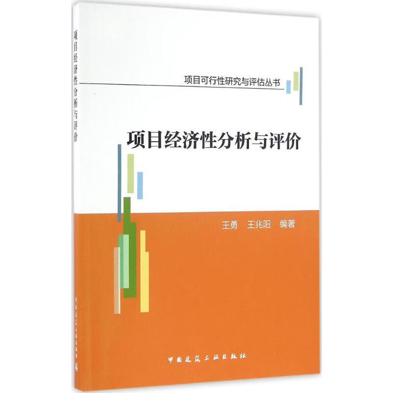 项目经济性分析与评价 王勇 等 编 书籍