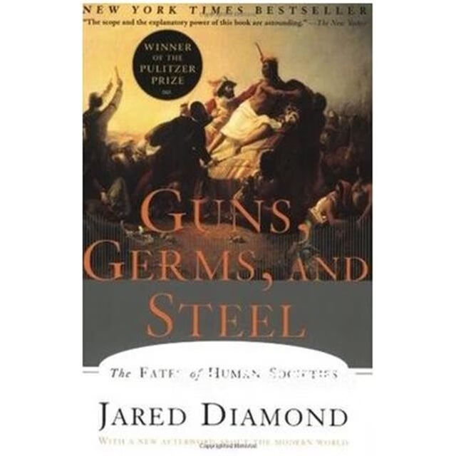 Guns Germs And Steel 枪炮病菌与钢铁 Jared 英文版纸质书